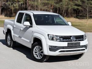 White Volkswagen Amarok 2019 in Jurmala, with an engine capacity of 3.00 L and mileage of 0 thousand km for 14500 €, photo  on AUTOMOTO.COM.LV
