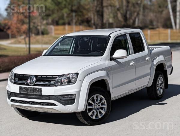 White Volkswagen Amarok 2019 in Jurmala, with an engine capacity of 3.00 L and mileage of 0 thousand km for 14500 €, photo 2 on AUTOMOTO.COM.LV