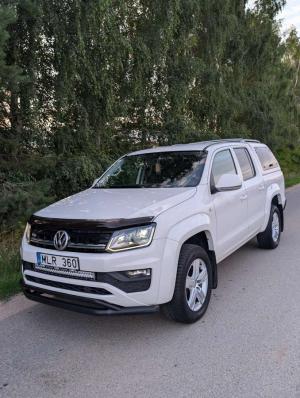 Белый Фольксваген Амарок 2020 в Вильнюс, объемом двигателя 2.97 л и пробегом 238 тыс. км за 17999 €, фото 1 на AUTOMOTO.COM.LV