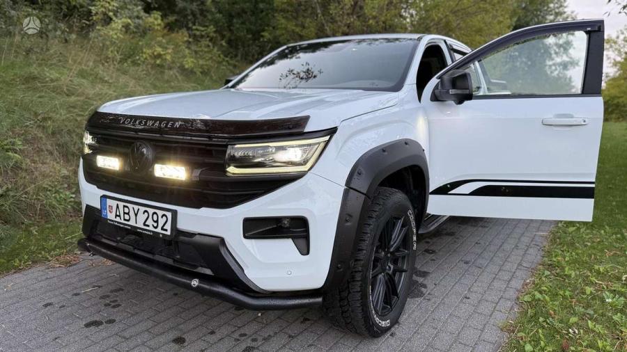 Balts Volkswagen Amarok 2024 Viļņa, ar dzinēja tilpumu 2.99 L un nobraukumu 56 tūkst. km par 52500 €, foto 16 vietnē AUTOMOTO.COM.LV