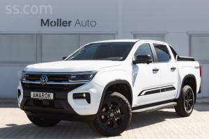 White Volkswagen Amarok 2026 in Ventspils, with an engine capacity of 3.00 L and mileage of 15 thousand km for 53900 €, photo  on AUTOMOTO.COM.LV