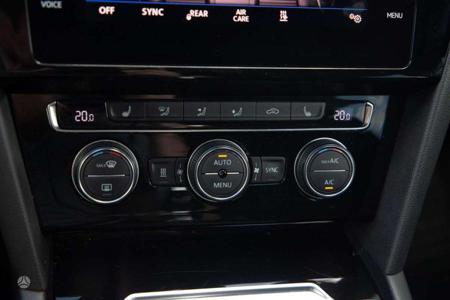 Black Volkswagen Arteon 2017 in Vilnius, with an engine capacity of 1.98 L and mileage of 148 thousand km for 21950 €, photo 37 on AUTOMOTO.COM.LV