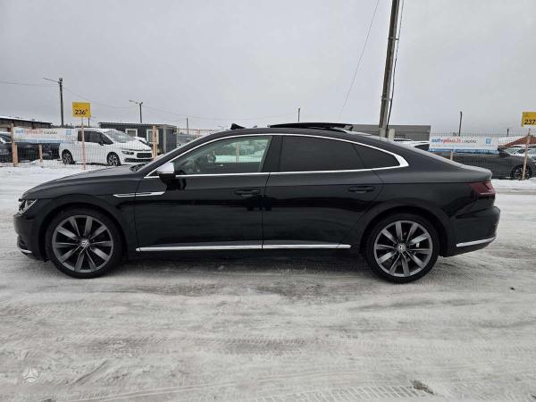 Black Volkswagen Arteon 2018 in Vilnius, with an engine capacity of 2.00 L and mileage of 249 thousand km for 16950 €, photo 2 on AUTOMOTO.COM.LV