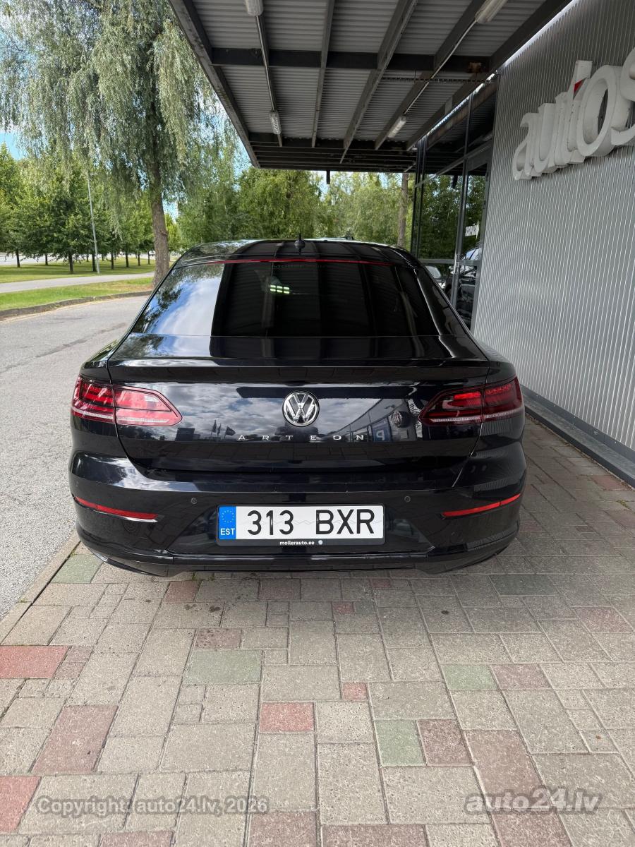 Black Volkswagen Arteon 2018 in Tallinn, with an engine capacity of 1.50 L and mileage of 95 thousand km for 20990 €, photo 6 on AUTOMOTO.COM.LV