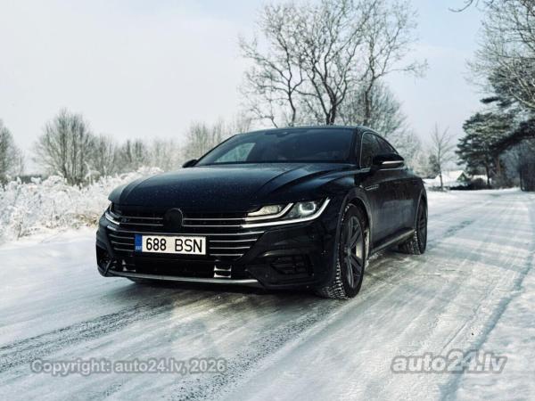 Black Volkswagen Arteon 2019 in Tallinn, with an engine capacity of 1.50 L and mileage of 205 thousand km for 21500 €, photo 1 on AUTOMOTO.COM.LV