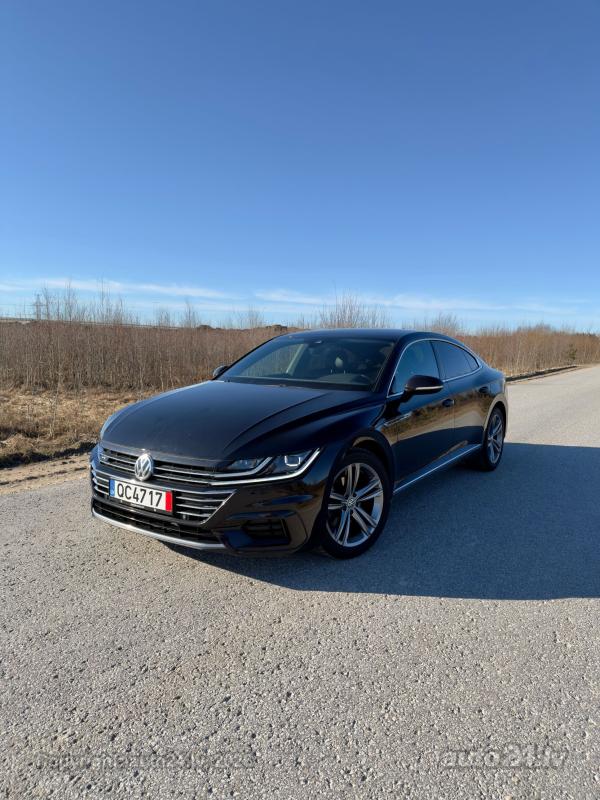Black Volkswagen Arteon 2019 in Tallinn, with an engine capacity of 2.00 L and mileage of 87 thousand km for 24999 €, photo 4 on AUTOMOTO.COM.LV