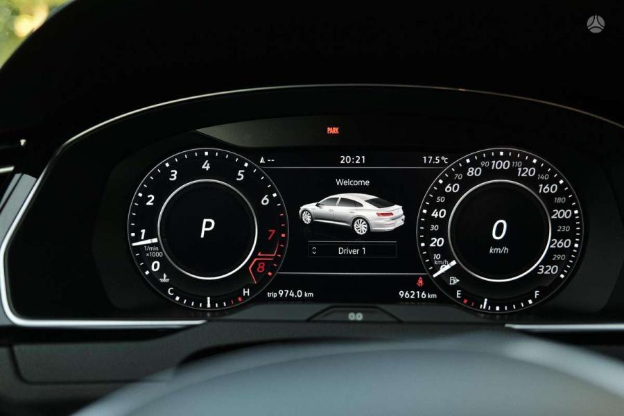 Melns Volkswagen Arteon 2019 Viļņa, ar dzinēja tilpumu 2.00 L un nobraukumu 90 tūkst. km par 22000 €, foto 18 vietnē AUTOMOTO.COM.LV
