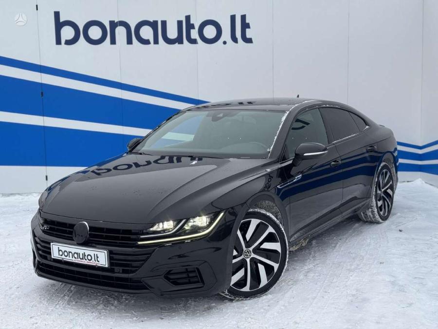 Black Volkswagen Arteon 2020 in Kaunas, with an engine capacity of 1.98 L and mileage of 257 thousand km for 19999 €, photo 1 on AUTOMOTO.COM.LV