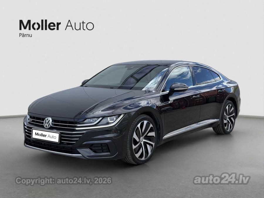 Melns Volkswagen Arteon 2020 Pērnava, ar dzinēja tilpumu 2.00 L un nobraukumu 112 tūkst. km par 28900 €, foto 1 vietnē AUTOMOTO.COM.LV