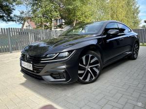 Black Volkswagen Arteon 2021 in Klaipeda, with an engine capacity of 2.00 L and mileage of 322 thousand km for 15800 €, photo  on AUTOMOTO.COM.LV