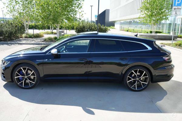 Black Volkswagen Arteon 2022 in Vilnius, with an engine capacity of 1.98 L and mileage of 99 thousand km for 31990 €, photo 6 on AUTOMOTO.COM.LV