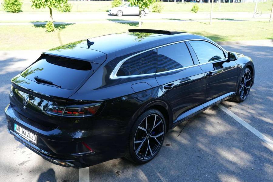 Black Volkswagen Arteon 2022 in Vilnius, with an engine capacity of 2.00 L and mileage of 99 thousand km for 30990 €, photo 7 on AUTOMOTO.COM.LV