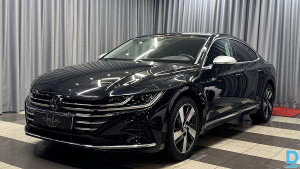 Black Volkswagen Arteon 2024 in Marupe, with an engine capacity of 2.00 L and mileage of 15 thousand km for 32990 €, photo 1 on AUTOMOTO.COM.LV