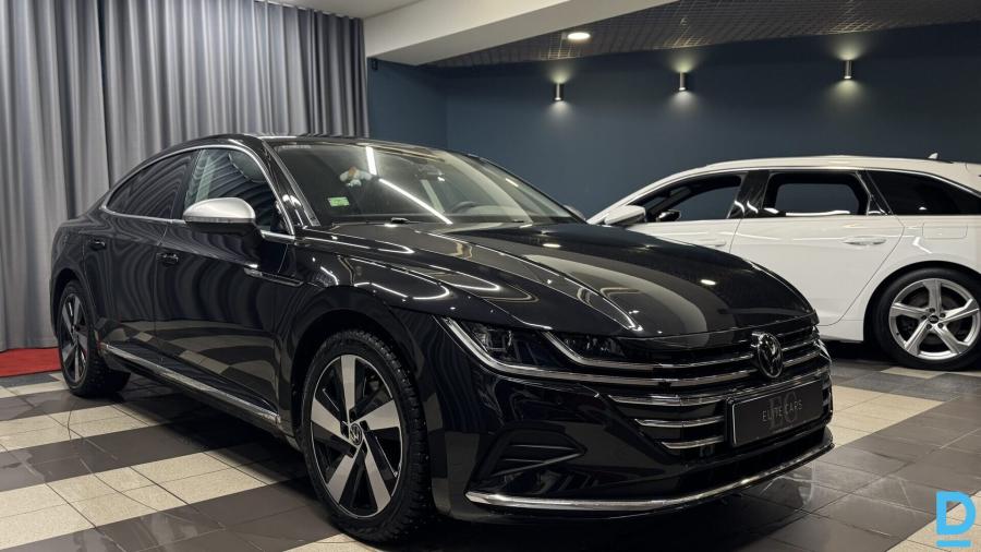 Black Volkswagen Arteon 2024 in Marupe, with an engine capacity of 2.00 L and mileage of 15 thousand km for 32990 €, photo 2 on AUTOMOTO.COM.LV