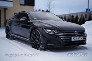 Black Volkswagen Arteon 2024 in Tallinn, with an engine capacity of 2.00 L and mileage of 56 thousand km for 33900 €, photo 4 on AUTOMOTO.COM.LV