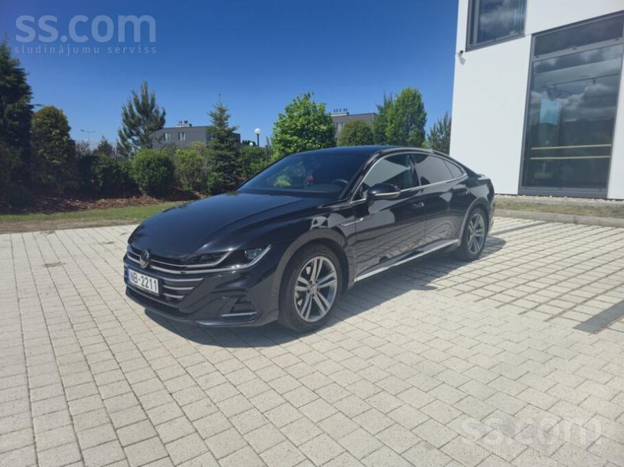 Melns Volkswagen Arteon 2024 Rīga, ar dzinēja tilpumu 2.00 L un nobraukumu 35 tūkst. km par 32950 €, foto 1 vietnē AUTOMOTO.COM.LV