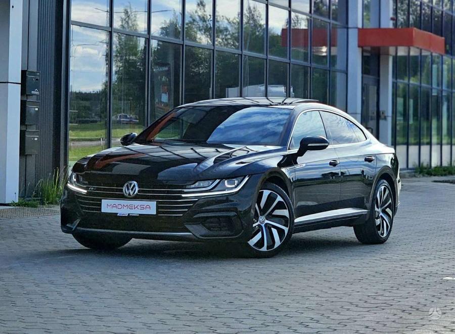 Melns Volkswagen Arteon 2017 Viļņa, ar dzinēja tilpumu 2.00 L un nobraukumu 258 tūkst. km par 16350 €, foto 5 vietnē AUTOMOTO.COM.LV