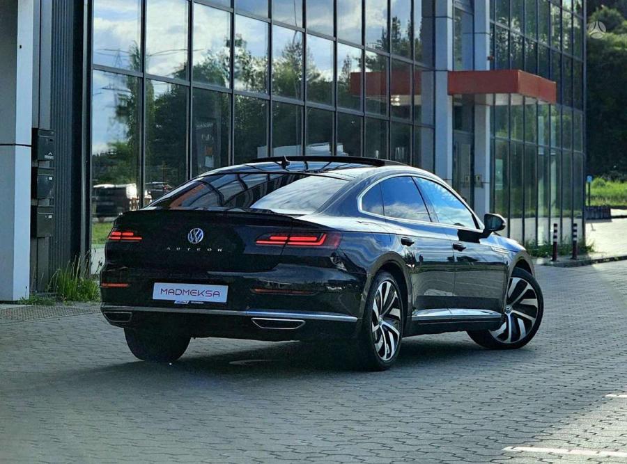 Melns Volkswagen Arteon 2017 Viļņa, ar dzinēja tilpumu 2.00 L un nobraukumu 258 tūkst. km par 16250 €, foto 6 vietnē AUTOMOTO.COM.LV