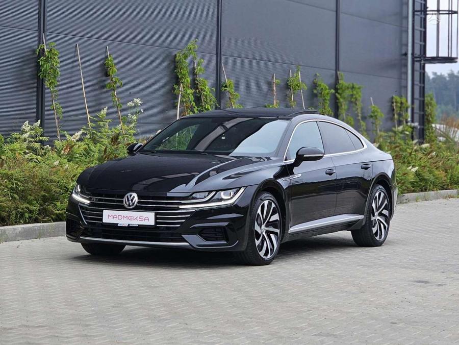 Black Volkswagen Arteon 2017 in Vilnius, with an engine capacity of 2.00 L and mileage of 258 thousand km for 15950 €, photo 16 on AUTOMOTO.COM.LV