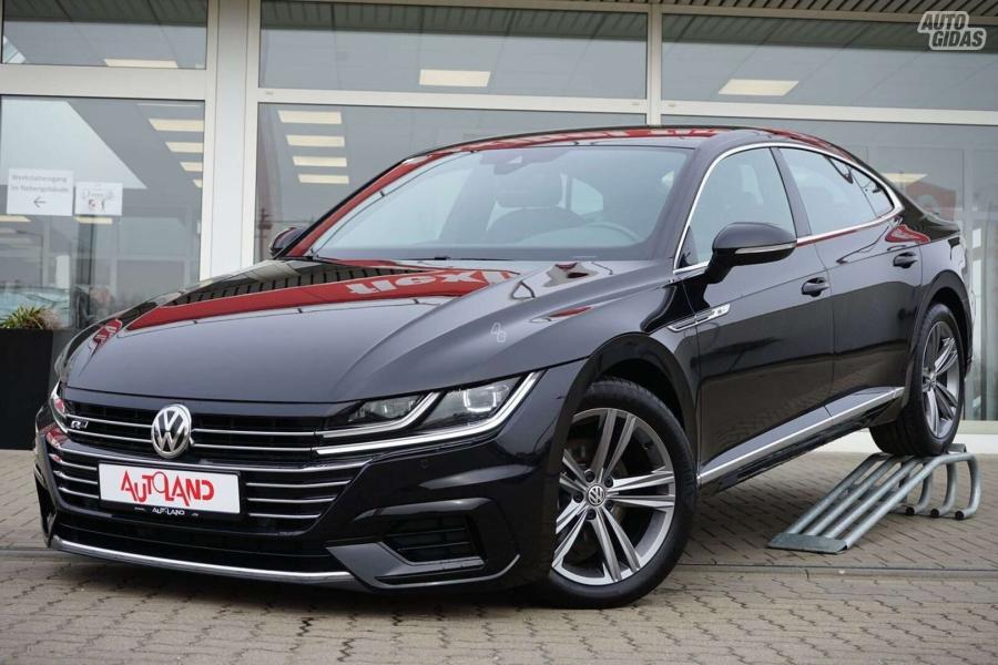 Black Volkswagen Arteon 2018 in Kaunas, with an engine capacity of 2.00 L and mileage of 89 thousand km for 27540 €, photo 2 on AUTOMOTO.COM.LV