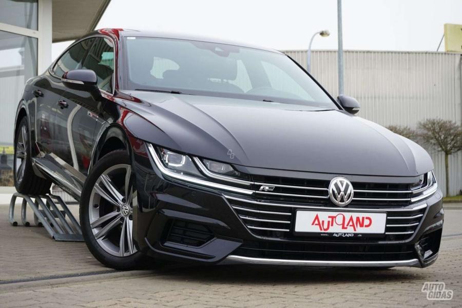 Black Volkswagen Arteon 2018 in Kaunas, with an engine capacity of 2.00 L and mileage of 89 thousand km for 27540 €, photo 4 on AUTOMOTO.COM.LV