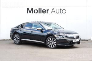 Black Volkswagen Arteon 2018 in Riga, with an engine capacity of 1.50 L and mileage of 161 thousand km for 17750 €, photo 3 on AUTOMOTO.COM.LV
