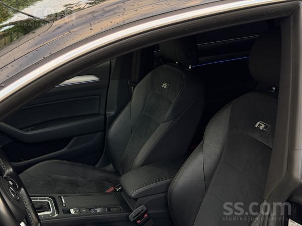 Black Volkswagen Arteon 2020 in Riga, with an engine capacity of 2.00 L and mileage of 87 thousand km for 23950 €, photo 9 on AUTOMOTO.COM.LV