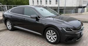 Black Volkswagen Arteon 2020 in Vilnius, with an engine capacity of 1.98 L and mileage of 78 thousand km for 24800 €, photo 3 on AUTOMOTO.COM.LV
