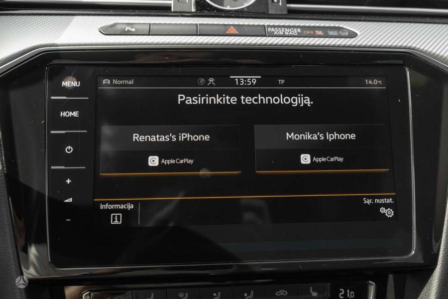 Melns Volkswagen Arteon 2020 Viļņa, ar dzinēja tilpumu 2.00 L un nobraukumu 82 tūkst. km par 23950 €, foto 28 vietnē AUTOMOTO.COM.LV