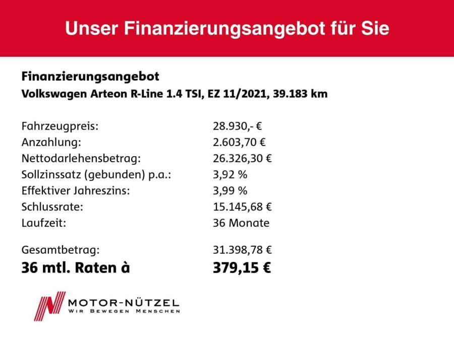 Black Volkswagen Arteon 2021 in Kaunas, with an engine capacity of 1.40 L and mileage of 39 thousand km for 32098 €, photo 20 on AUTOMOTO.COM.LV