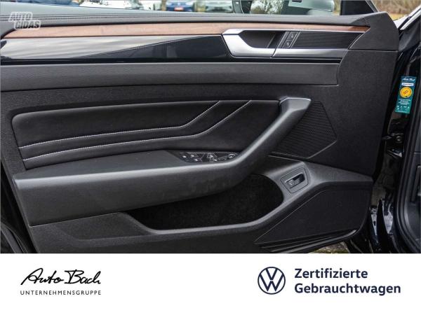 Black Volkswagen Arteon 2022 in Kaunas, with an engine capacity of 2.00 L and mileage of 84 thousand km for 31627 €, photo 9 on AUTOMOTO.COM.LV