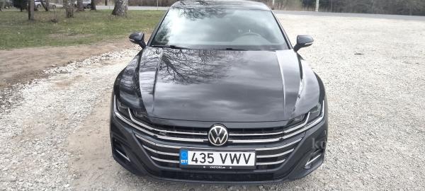 Melns Volkswagen Arteon 2022 Viljandi, ar dzinēja tilpumu 1.97 L un nobraukumu 0 tūkst. km par 29500 €, foto 1 vietnē AUTOMOTO.COM.LV