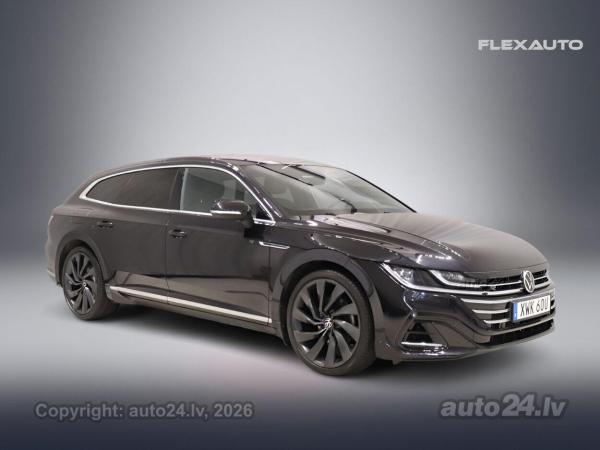 Black Volkswagen Arteon 2020 in Tallinn, with an engine capacity of 2.00 L and mileage of 106 thousand km for 29990 €, photo 1 on AUTOMOTO.COM.LV