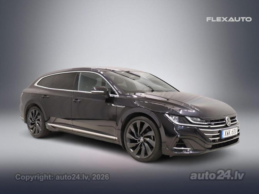 Black Volkswagen Arteon 2020 in Tallinn, with an engine capacity of 2.00 L and mileage of 106 thousand km for 29990 €, photo 1 on AUTOMOTO.COM.LV