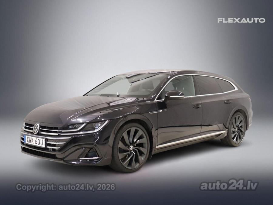 Black Volkswagen Arteon 2020 in Tallinn, with an engine capacity of 2.00 L and mileage of 106 thousand km for 29990 €, photo 5 on AUTOMOTO.COM.LV