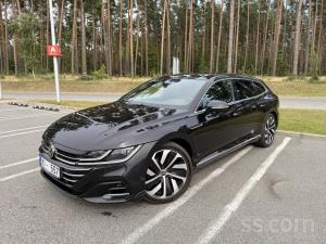 Black Volkswagen Arteon 2020 in Riga, with an engine capacity of 2.00 L and mileage of 178 thousand km for 19999 €, photo  on AUTOMOTO.COM.LV