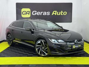 Black Volkswagen Arteon 2021 in Vilnius, with an engine capacity of 1.97 L and mileage of 128 thousand km for 26950 €, photo 3 on AUTOMOTO.COM.LV