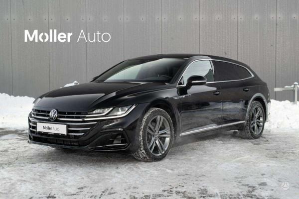 Black Volkswagen Arteon 2021 in Vilnius, with an engine capacity of 2.00 L and mileage of 128 thousand km for 25550 €, photo 1 on AUTOMOTO.COM.LV