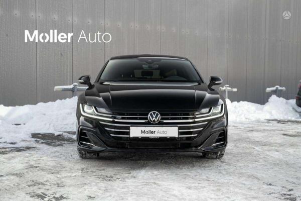 Black Volkswagen Arteon 2021 in Vilnius, with an engine capacity of 2.00 L and mileage of 128 thousand km for 25550 €, photo 2 on AUTOMOTO.COM.LV