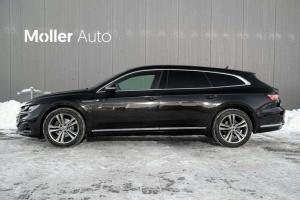 Black Volkswagen Arteon 2021 in Vilnius, with an engine capacity of 2.00 L and mileage of 128 thousand km for 25550 €, photo 3 on AUTOMOTO.COM.LV
