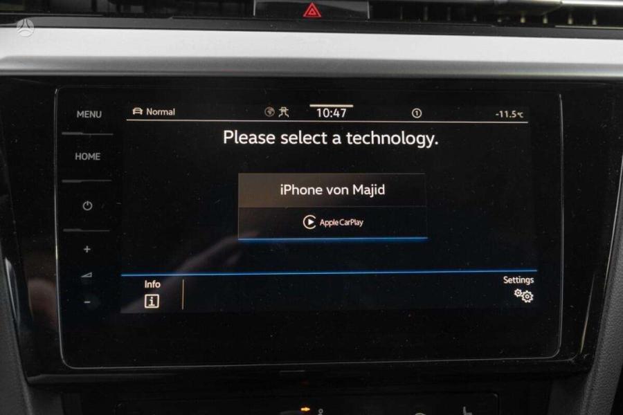 Black Volkswagen Arteon 2021 in Vilnius, with an engine capacity of 2.00 L and mileage of 128 thousand km for 25550 €, photo 23 on AUTOMOTO.COM.LV