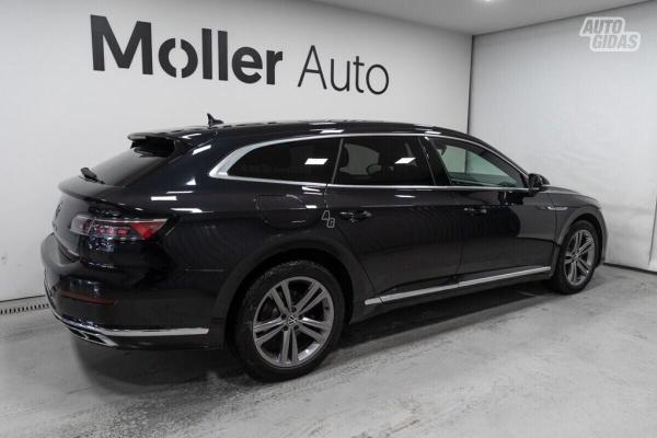 Black Volkswagen Arteon 2021 in Vilnius, with an engine capacity of 1.40 L and mileage of 112 thousand km for 23900 €, photo 3 on AUTOMOTO.COM.LV