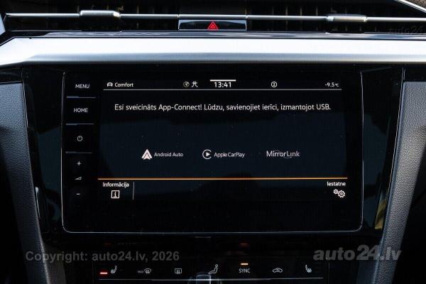 Black Volkswagen Arteon 2021 in Riga, with an engine capacity of 2.00 L and mileage of 75 thousand km for 38378 €, photo 11 on AUTOMOTO.COM.LV