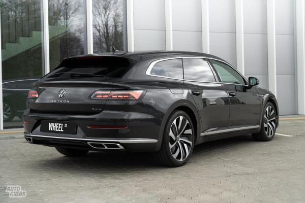 Black Volkswagen Arteon 2021 in Vilnius, with an engine capacity of 2.00 L and mileage of 146 thousand km for 27500 €, photo 5 on AUTOMOTO.COM.LV