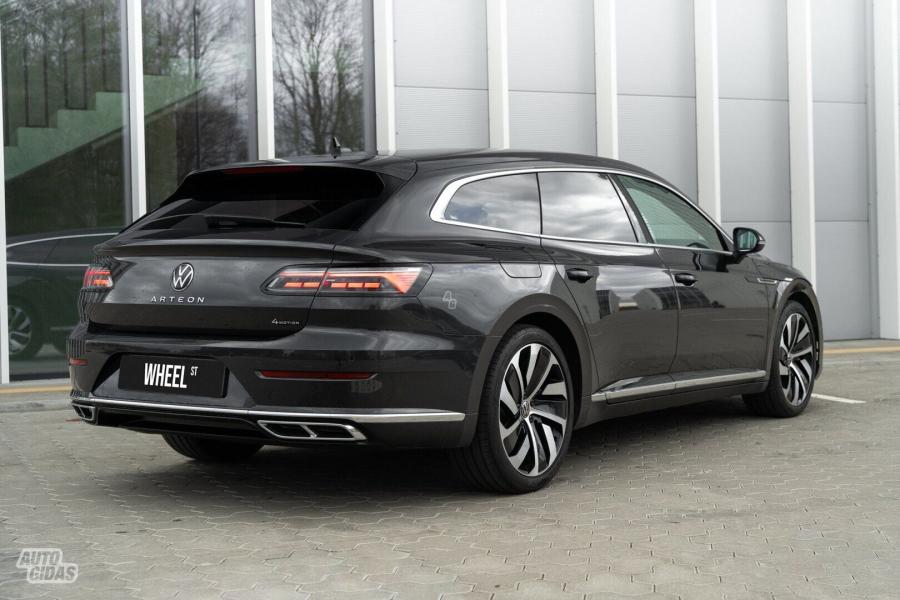 Black Volkswagen Arteon 2021 in Vilnius, with an engine capacity of 2.00 L and mileage of 146 thousand km for 27500 €, photo 6 on AUTOMOTO.COM.LV