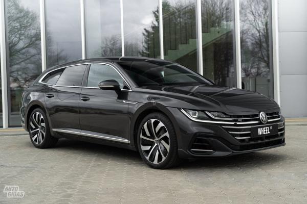 Black Volkswagen Arteon 2021 in Vilnius, with an engine capacity of 2.00 L and mileage of 146 thousand km for 27500 €, photo 7 on AUTOMOTO.COM.LV