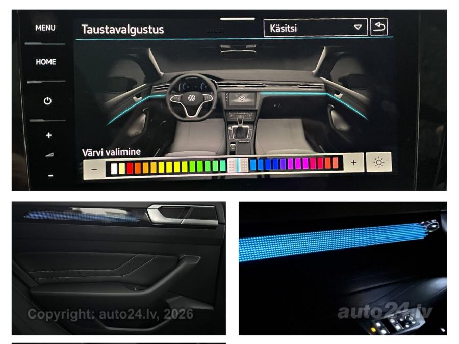Black Volkswagen Arteon 2021 in Tallinn, with an engine capacity of 2.00 L and mileage of 67 thousand km for 28500 €, photo 14 on AUTOMOTO.COM.LV