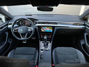 Black Volkswagen Arteon 2021 in Tallinn, with an engine capacity of 1.40 L and mileage of 69 thousand km for 27500 €, photo 15 on AUTOMOTO.COM.LV