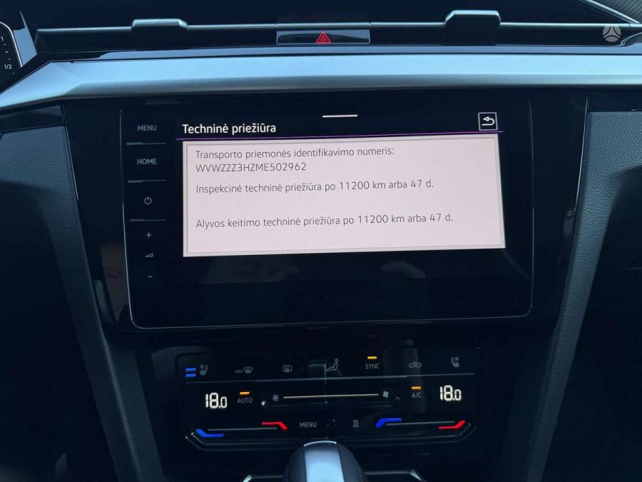 Черный Фольксваген Артеон 2021 в Шяуляй, объемом двигателя 1.97 л и пробегом 166 тыс. км за 24499 €, фото 40 на AUTOMOTO.COM.LV