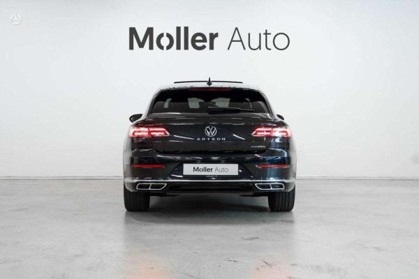 Melns Volkswagen Arteon 2021 Viļņa, ar dzinēja tilpumu 1.40 L un nobraukumu 121 tūkst. km par 25900 €, foto 6 vietnē AUTOMOTO.COM.LV